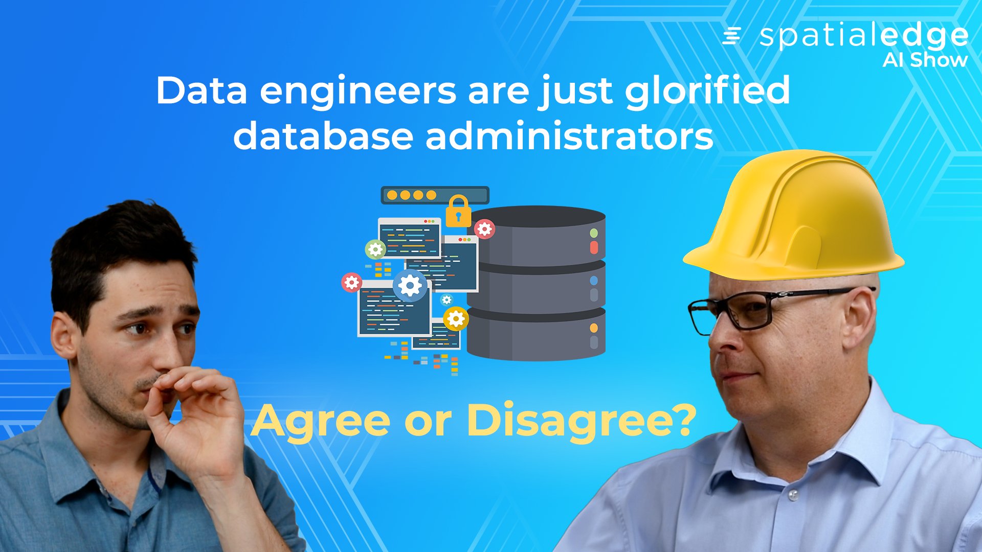 Spatialedge on Twitter: "Is a data engineer just a glorified database administrator? Pierre Le ...