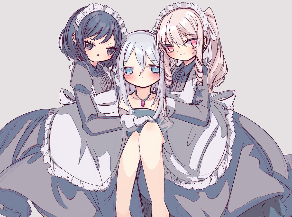 みずえな「お嬢様奏とメイドみずえな #prsk_FA 」|hotaruのイラスト