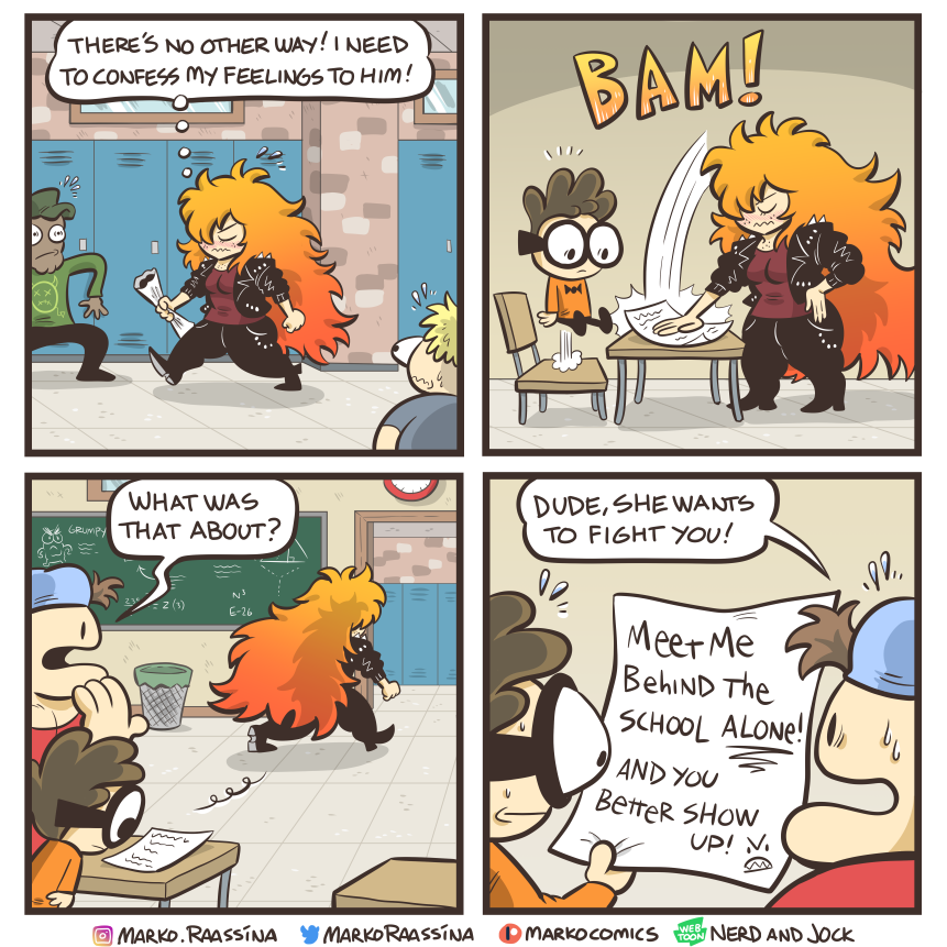 「Nerd and Jock 181 」Marko (Nerd and Jock Comics)の漫画