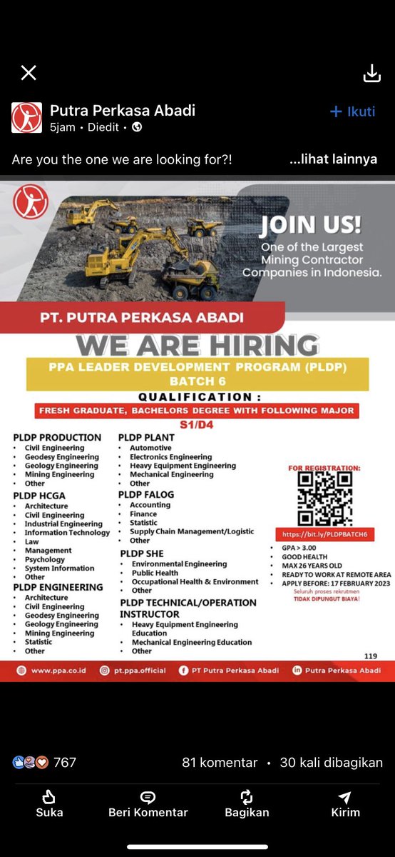 BACA RULES DI (bit.ly/worksfess) on Twitter: "Work! Ready to work at remote area tuh berarti wfa ...