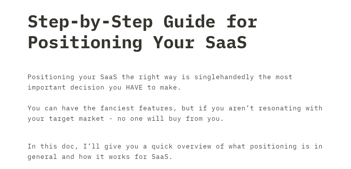 Boris on Twitter: "Positioning can be the difference between you charging $19 vs $199. It WILL ...