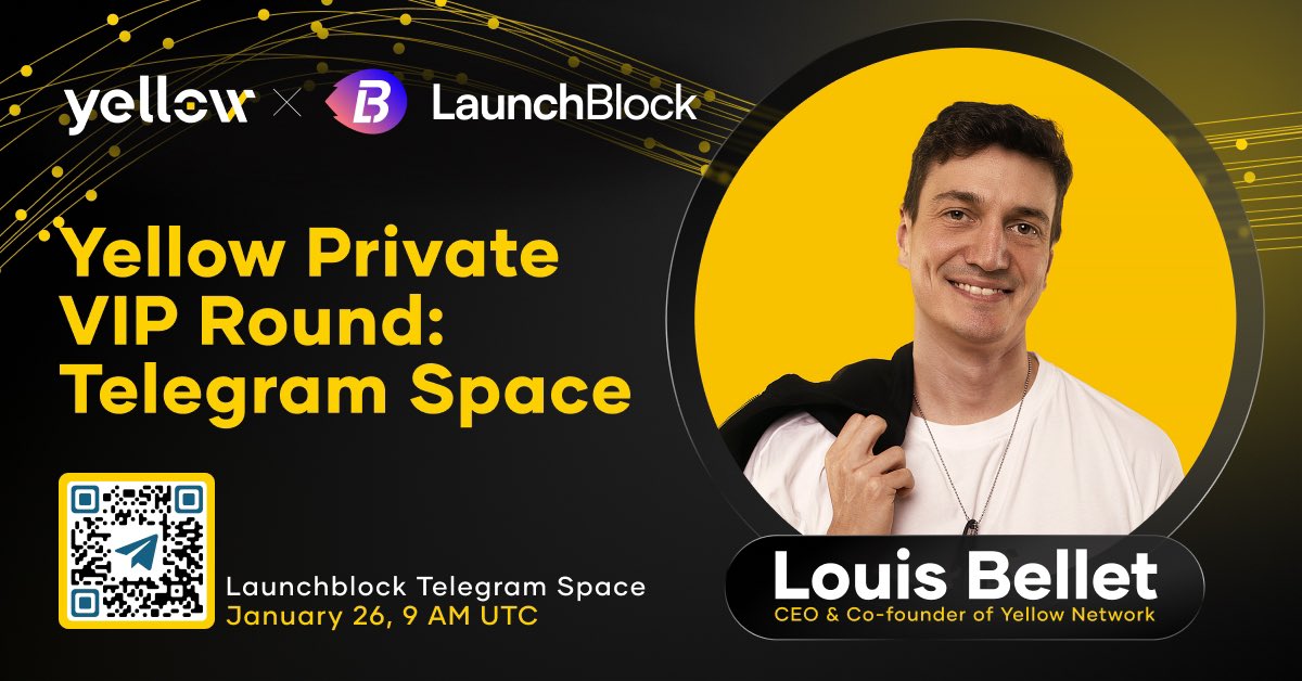 Launchblock.com on Twitter: "Join us tomorrow as we host @Yellow Co ...