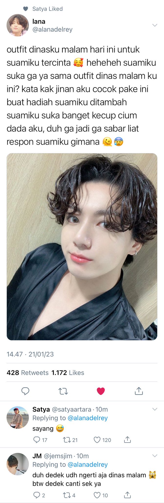 nara on Twitter: "— taekook onetweet au. Dinas malam. cw // slightly mature content 18+ https ...