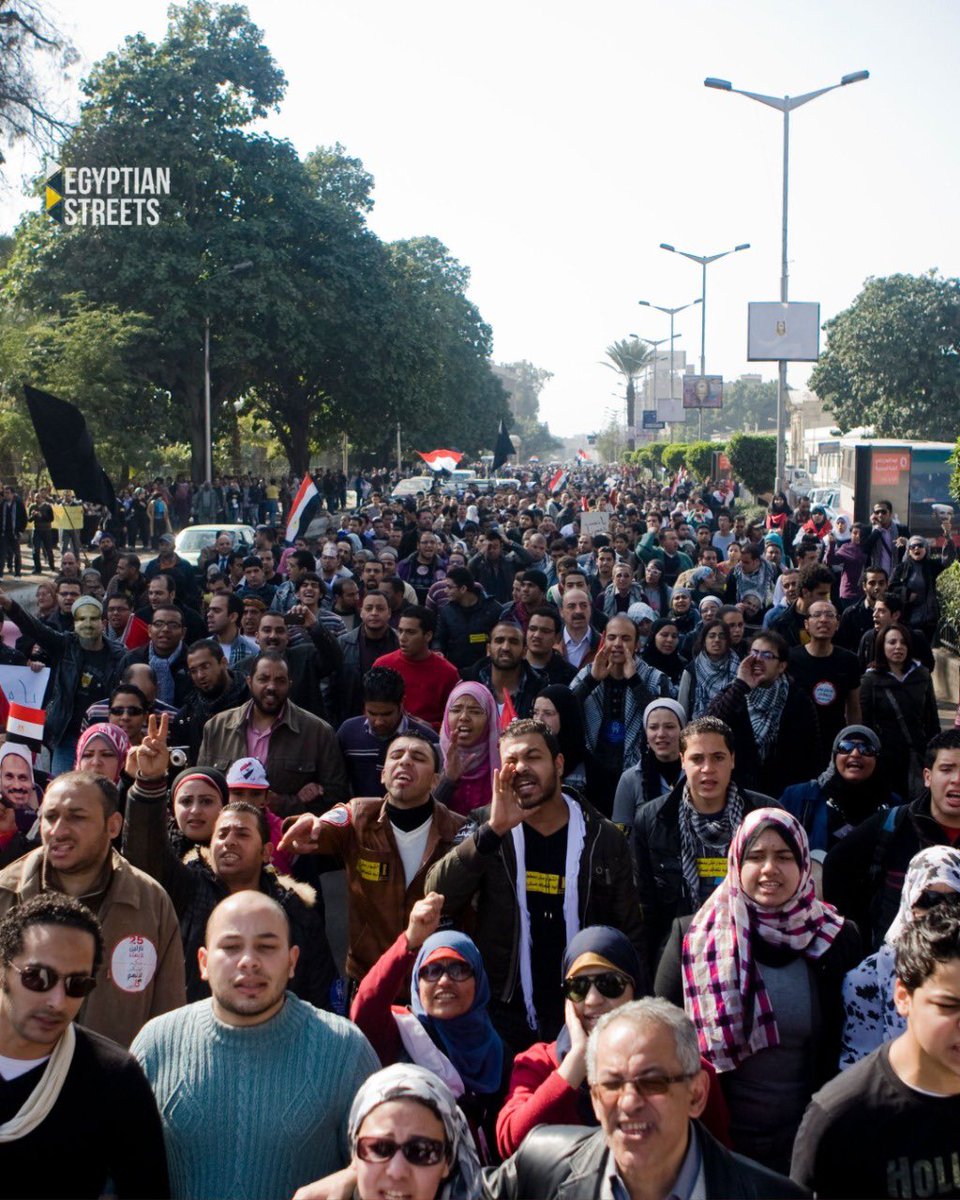 Egyptian Streets on Twitter: "In 2011, Egyptians took to the streets ...