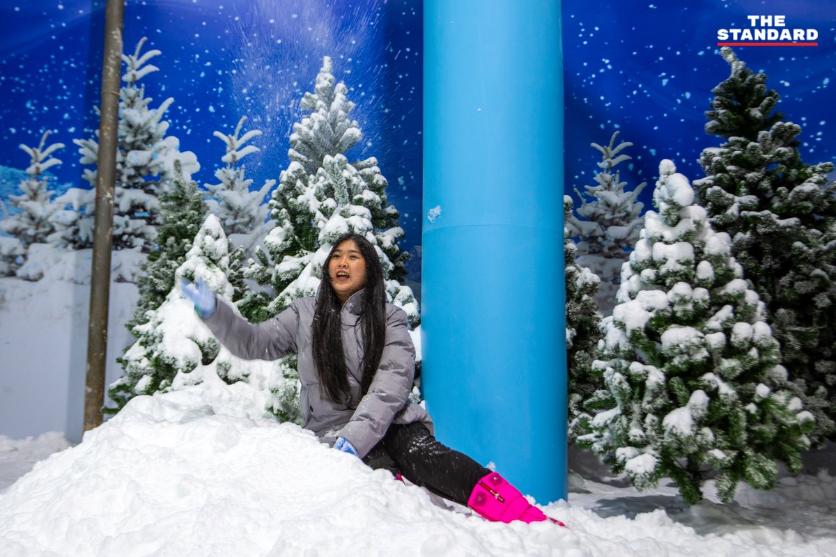 THE STANDARD on Twitter: "สัมผัสเมืองหิมะแห่งเดียวในภาคเหนือ Snow Buddy ...