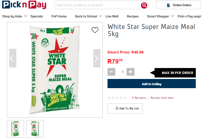 Pick n Pay on Twitter: "Hey, Smart Shoppers & Maize Meal lovers 😋. Don't miss out on this Smart ...