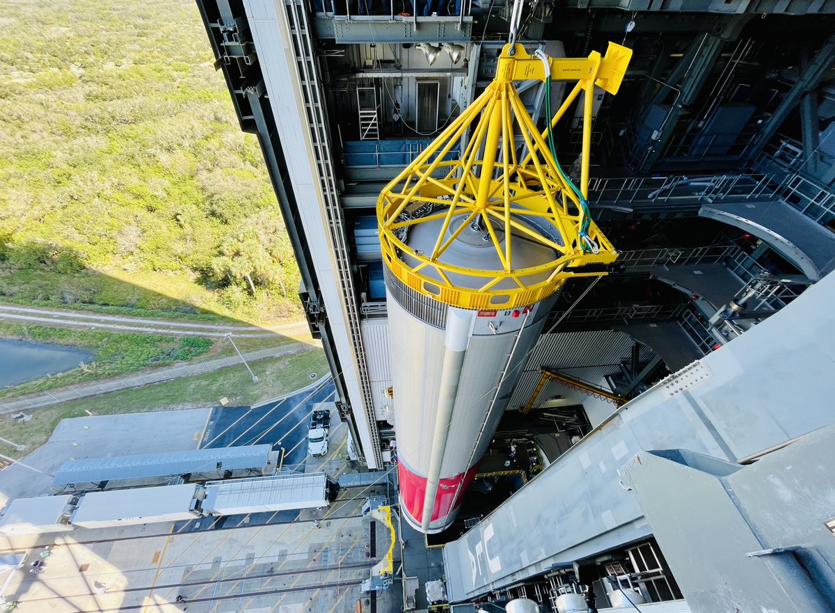 Coming up in our CountdownToVulcan, the Centaur V upper stage will be ...