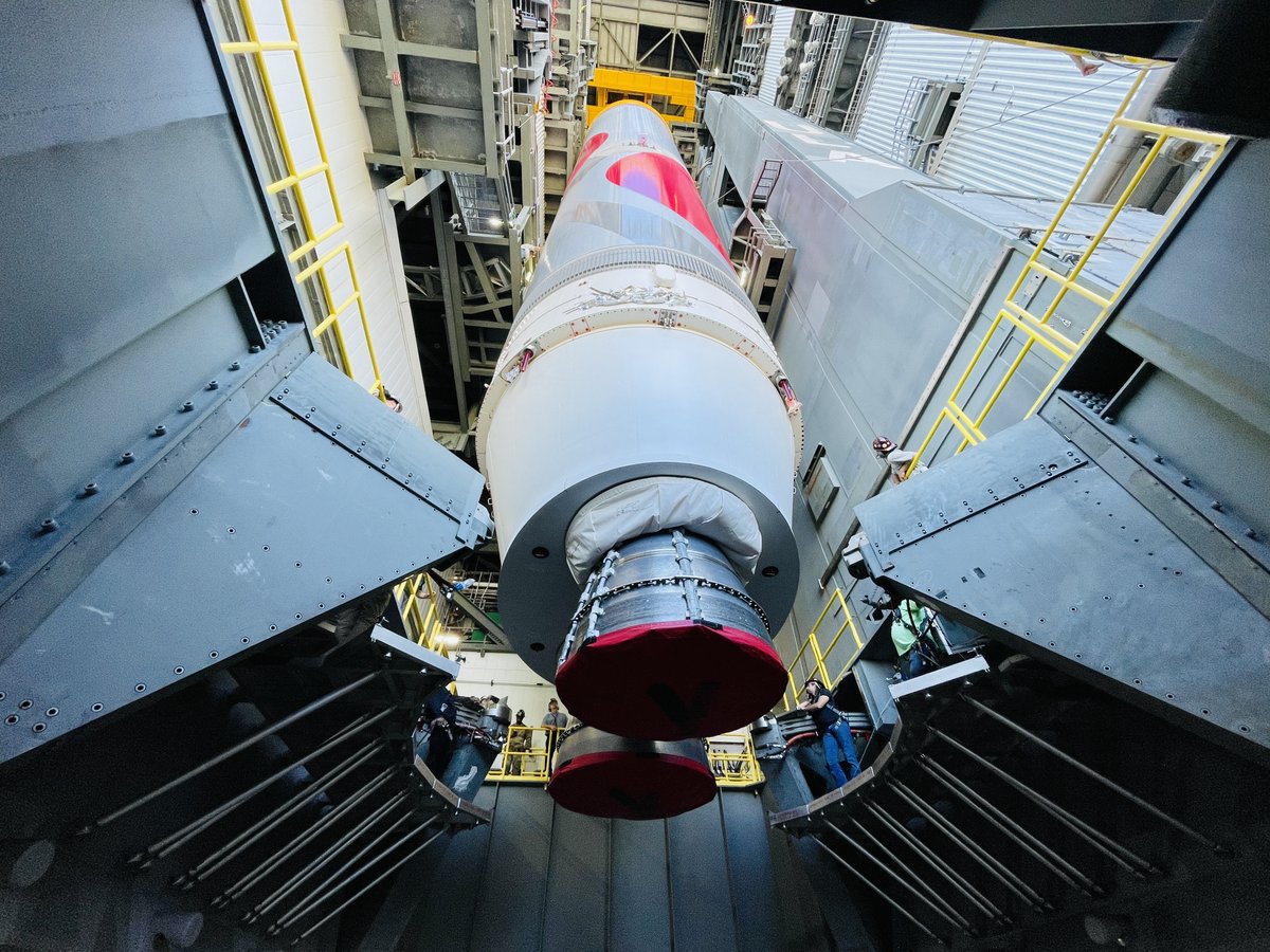 Coming up in our CountdownToVulcan, the Centaur V upper stage will be ...