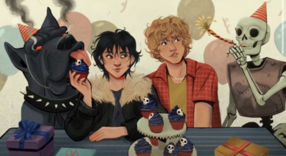 Percy Jackson News π± On Twitter Some Official Art For Nico Di Angelo