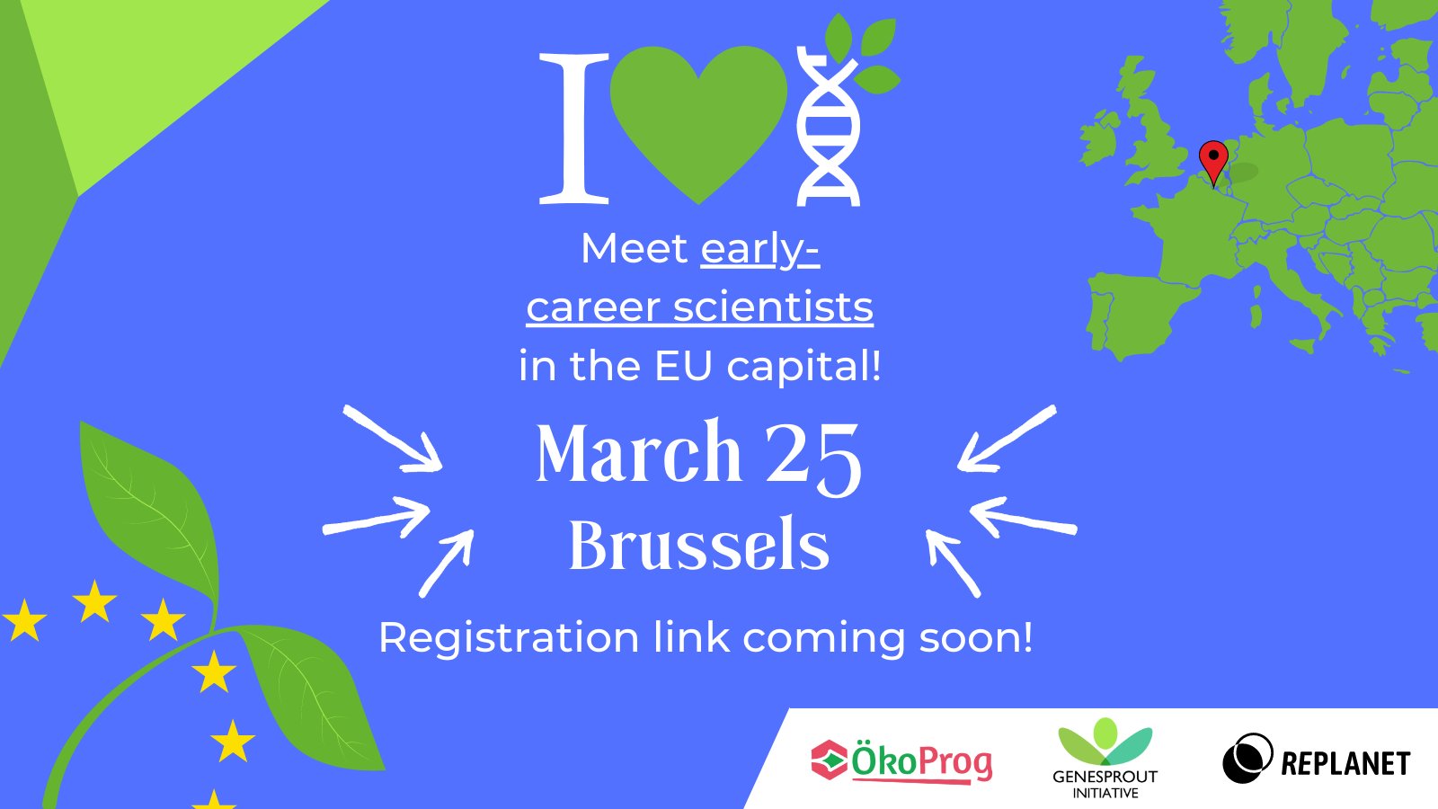 Give Genes A Chance! on Twitter: "#SaveTheDate - Meet up with plant scientist across the #EU on ...