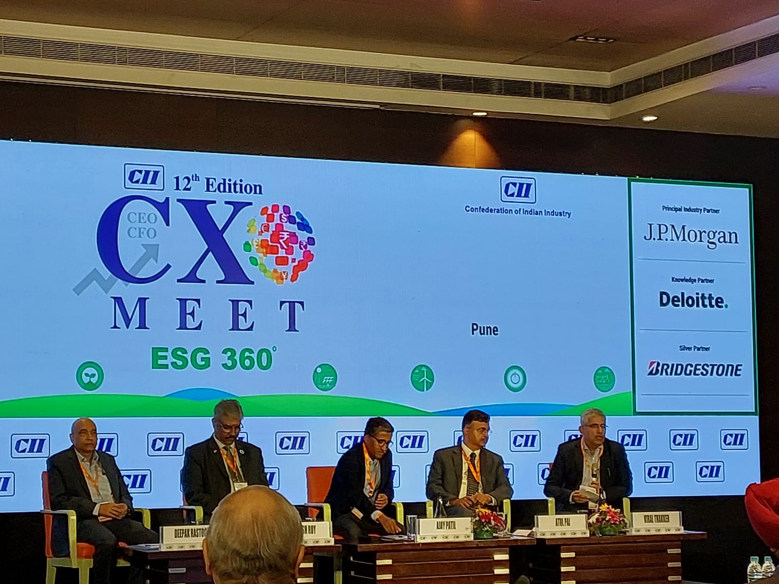 Deloitte India on Twitter: "It is a wrap for CII's “CXO Meet” on “ESG ...