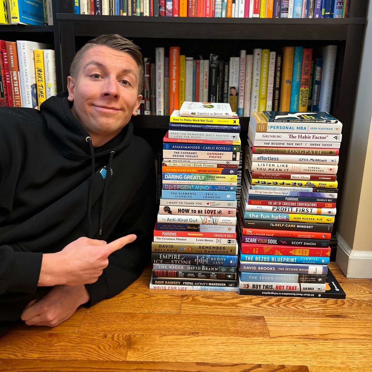 I'm giving away 50 BOOKS to 1 lucky reader!!! 🥳 Here's how to enter ...