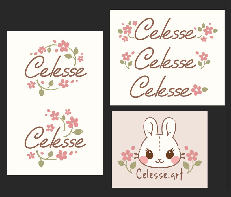 「Playing around with some ideas 💐💕 」| Celesse の漫画