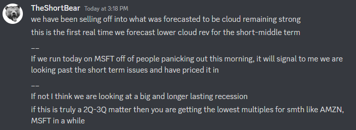 If $MSFT manages to reclaim the whole gap down it gives you a clear ...