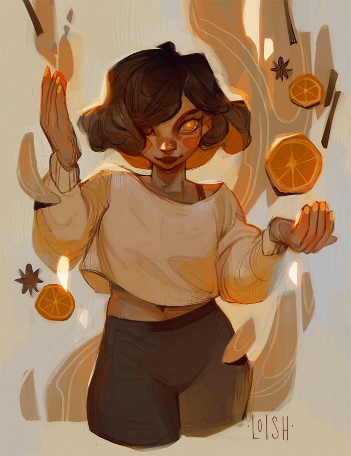 「Drew this a few months ago as an ode to 」|Loishのイラスト