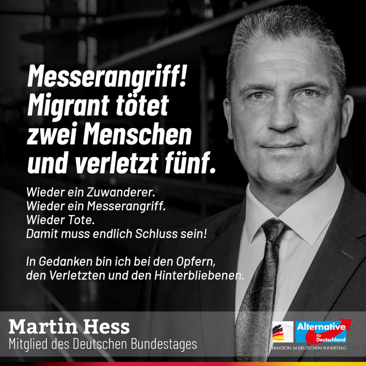 Martin Hess - AfD-Fraktion im deutschen Bundestag