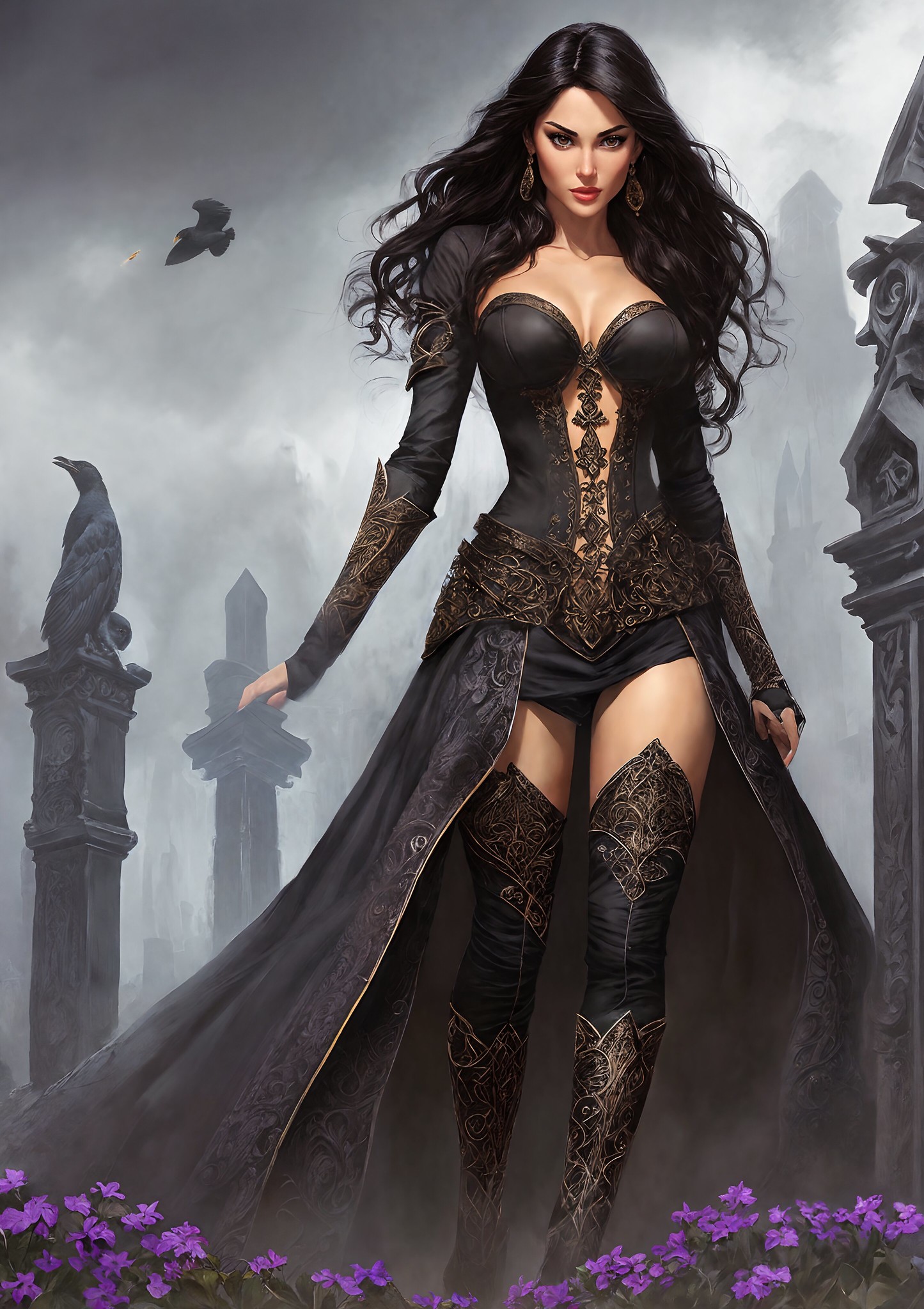 Ai Art Alchemy on Twitter: "Dungeons & Dragons Warlock - - - Created with Stable Diffusion #ai # ...