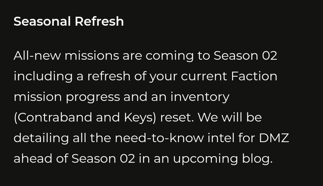 Insanegamer52 on Twitter: "@InfinityWard Why reset dmz keys and contraband? https://t.co ...