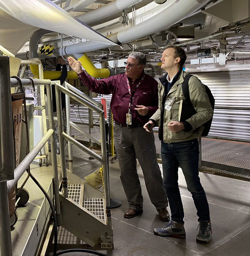 Author Adam Higginbotham visited @NASAStennis today to conduct research ...