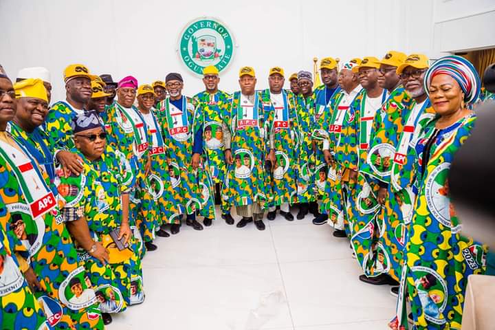 Ogun State APC on Twitter: "During his visit, the APC presidential candidate, @officialABAT met ...