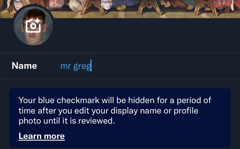greg on Twitter: "@elonmusk Elon should I change my name to mr greg to make you feel more ...