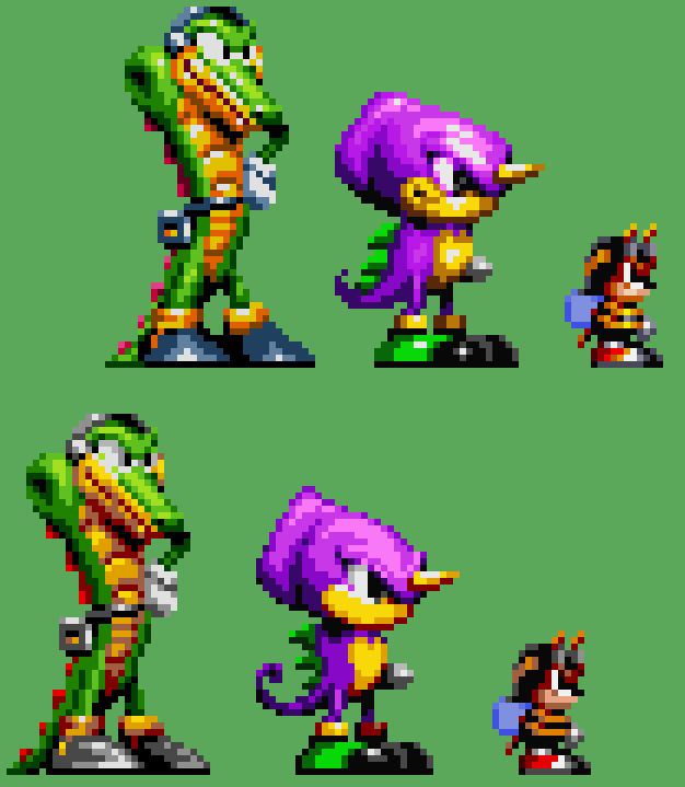 Charmy Bee Sprites