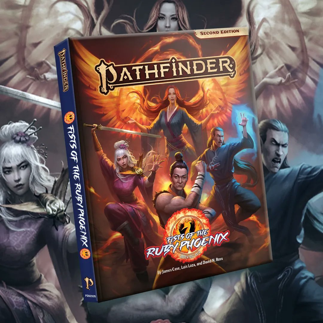 Paizo on Twitter: "Find digital version of #Pathfinder2e Adventure Path: Fists of the Ruby ...