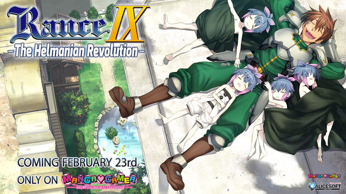 Alicesoft Official on Twitter: "⚔️Rance IX - The Helmanian Revolution -🛡️ is coming out, in ...