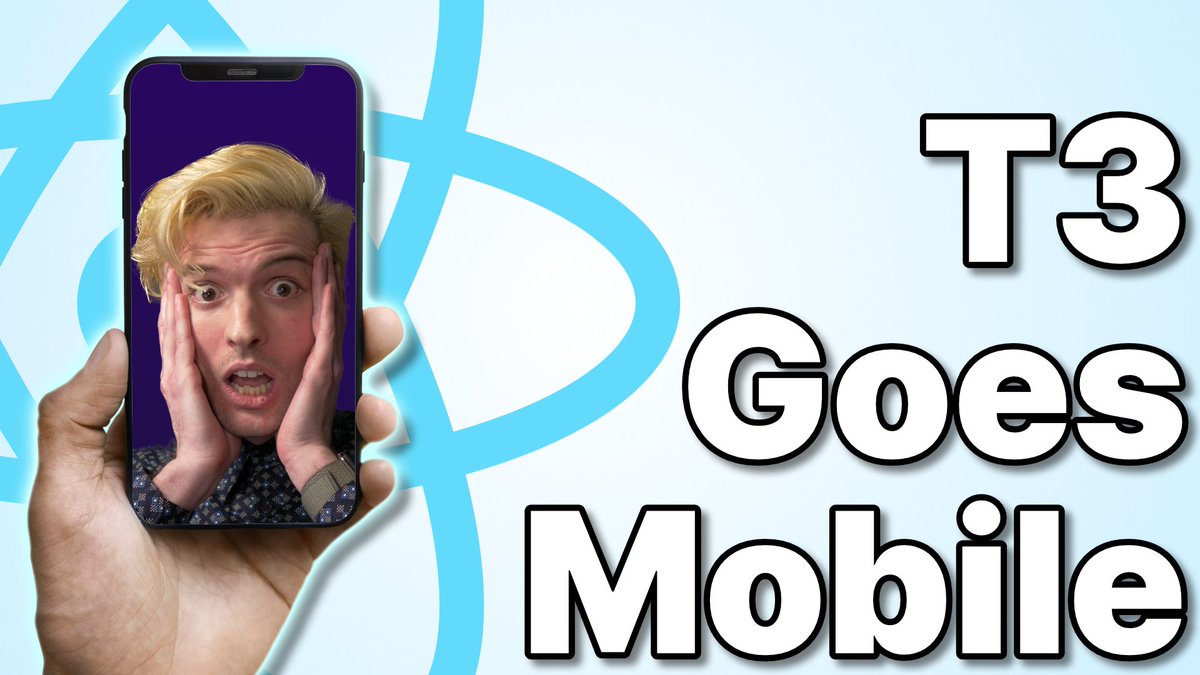 Theo - t3.gg on Twitter: "The T3 Stack is FINALLY mobile ready! Huge shoutout to @jullerino ...