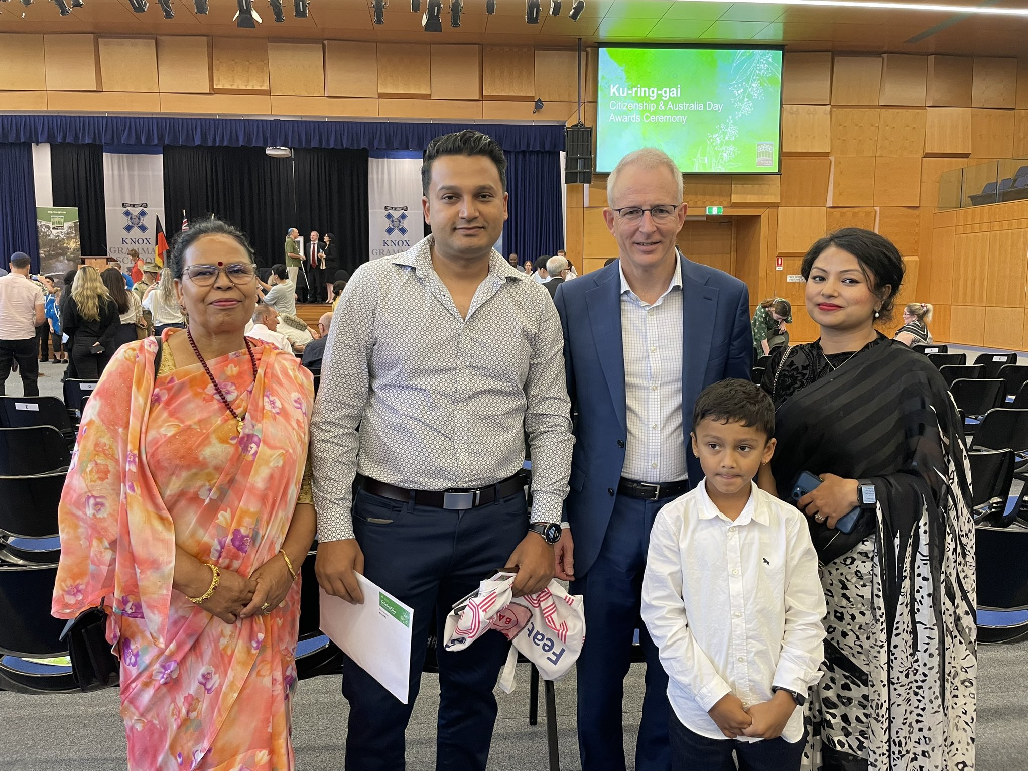 Paul Fletcher on Twitter: "With Bidur and his family - originally from Nepal, Bidur became an ...