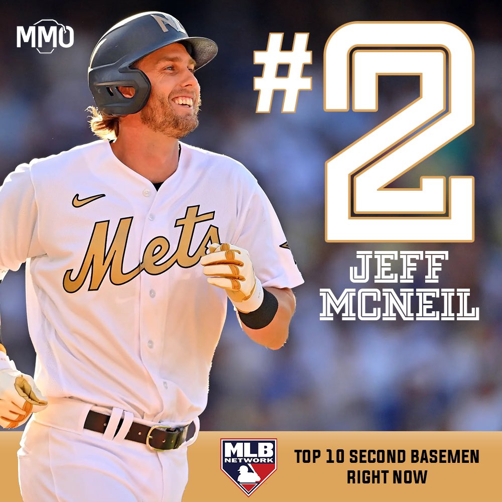 Metsmerized Online on Twitter: "Jeff McNeil has been named the #2 second baseman in the game ...