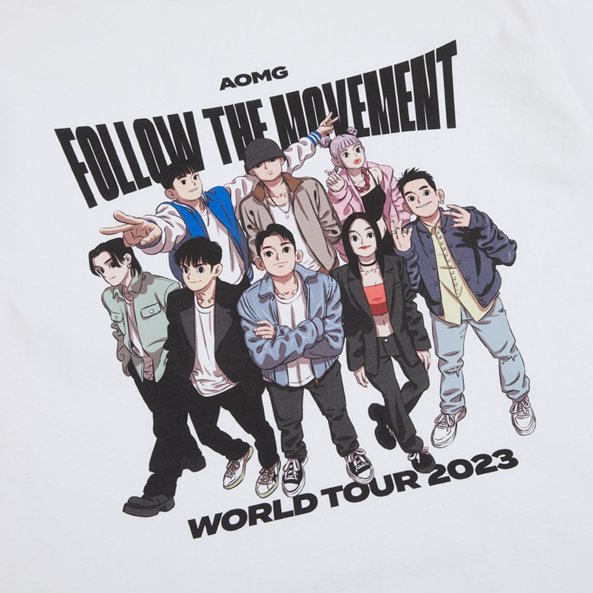aomgofficial on Twitter: "[FOLLOW THE MOVEMENT] WORLD TOUR 2023 LINE UP INFO - AOMG F.T.M 2023 ...