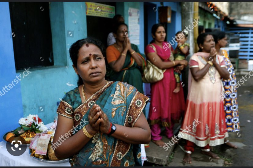 (1/11) Hinduism is boxed into a high risk state of dependency on 1 race ...