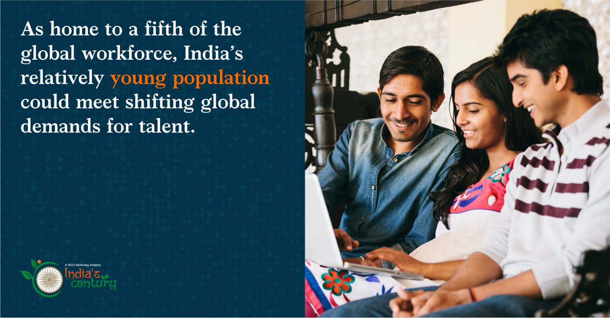 McKinsey & Company on Twitter: "Our report, ‘India’s Century’, an initiative by @ficci_india in ...