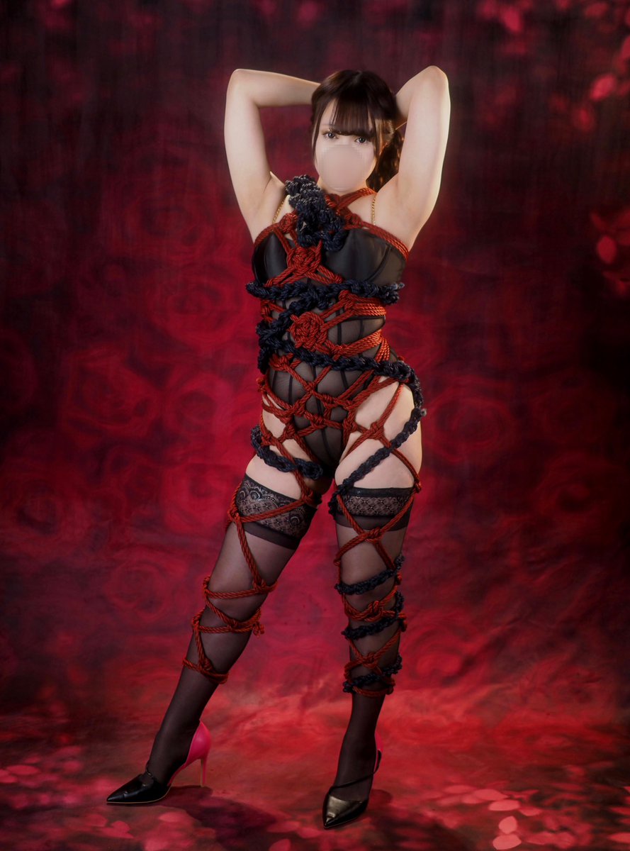 ひろ〝Rope and Light Art 〟 on Twitter: "あやちゃん飾り縄その4 ️😊 麻縄コンビネーション😁 #緊縛 #緊縛写真 #緊縛アート #緊縛モデル ...