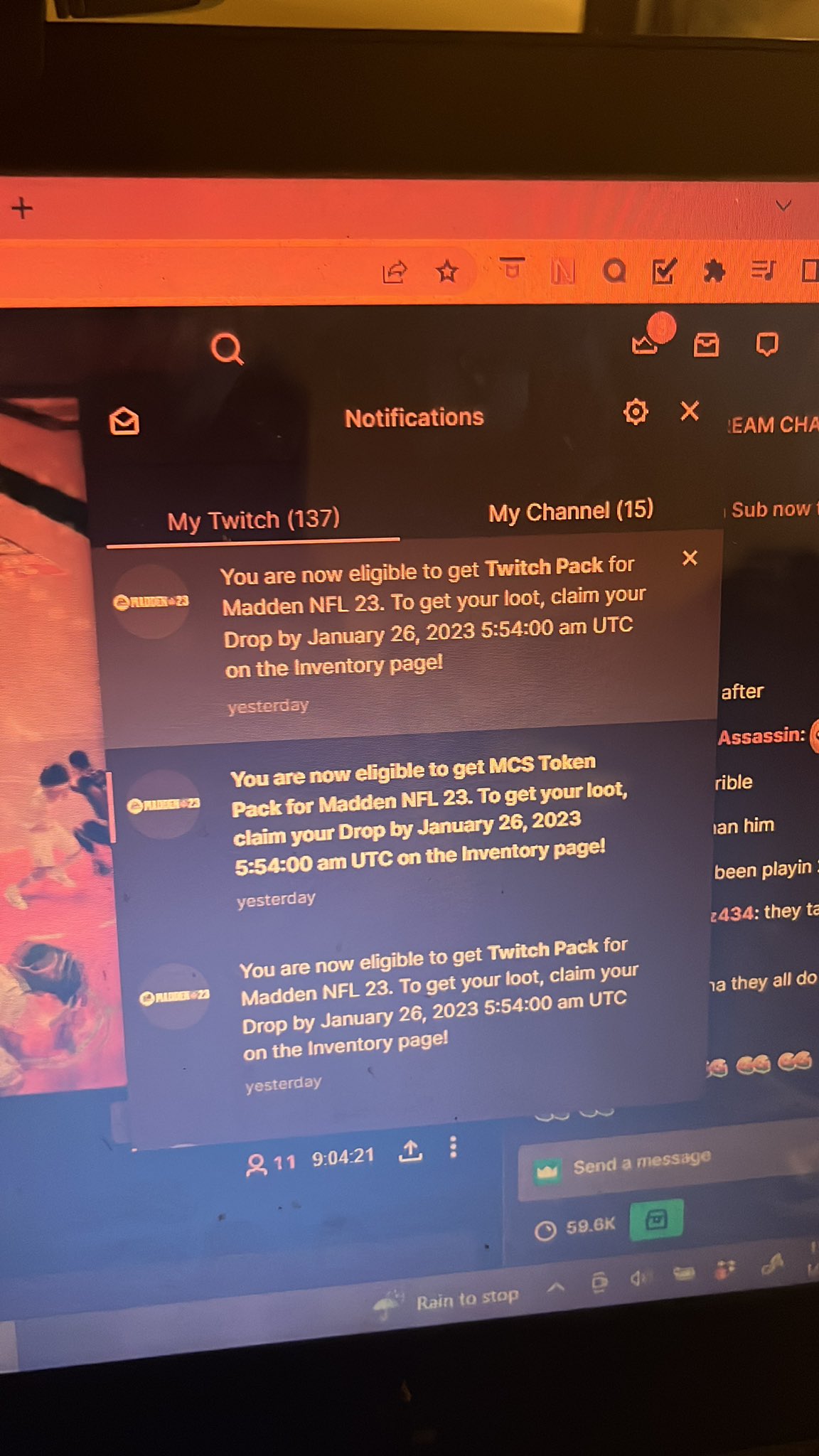 Madden Championship Series on Twitter: "Tune-in to #MaddenBowl broadcasts and earn MCS tokens ...