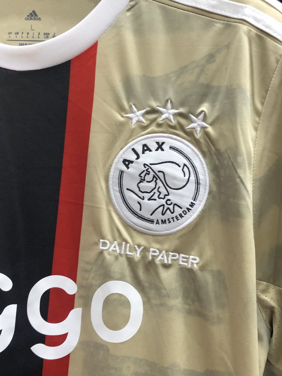 Kit Spot on Twitter: "Ajax X Daily paper third kit"