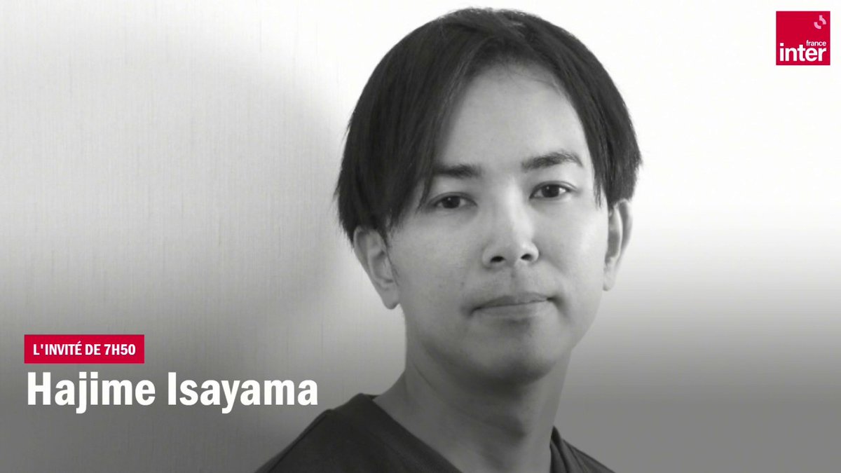 France Inter on Twitter: "Hajime Isayama : "Le manga n'est pas réservé aux Japonais, mais au ...