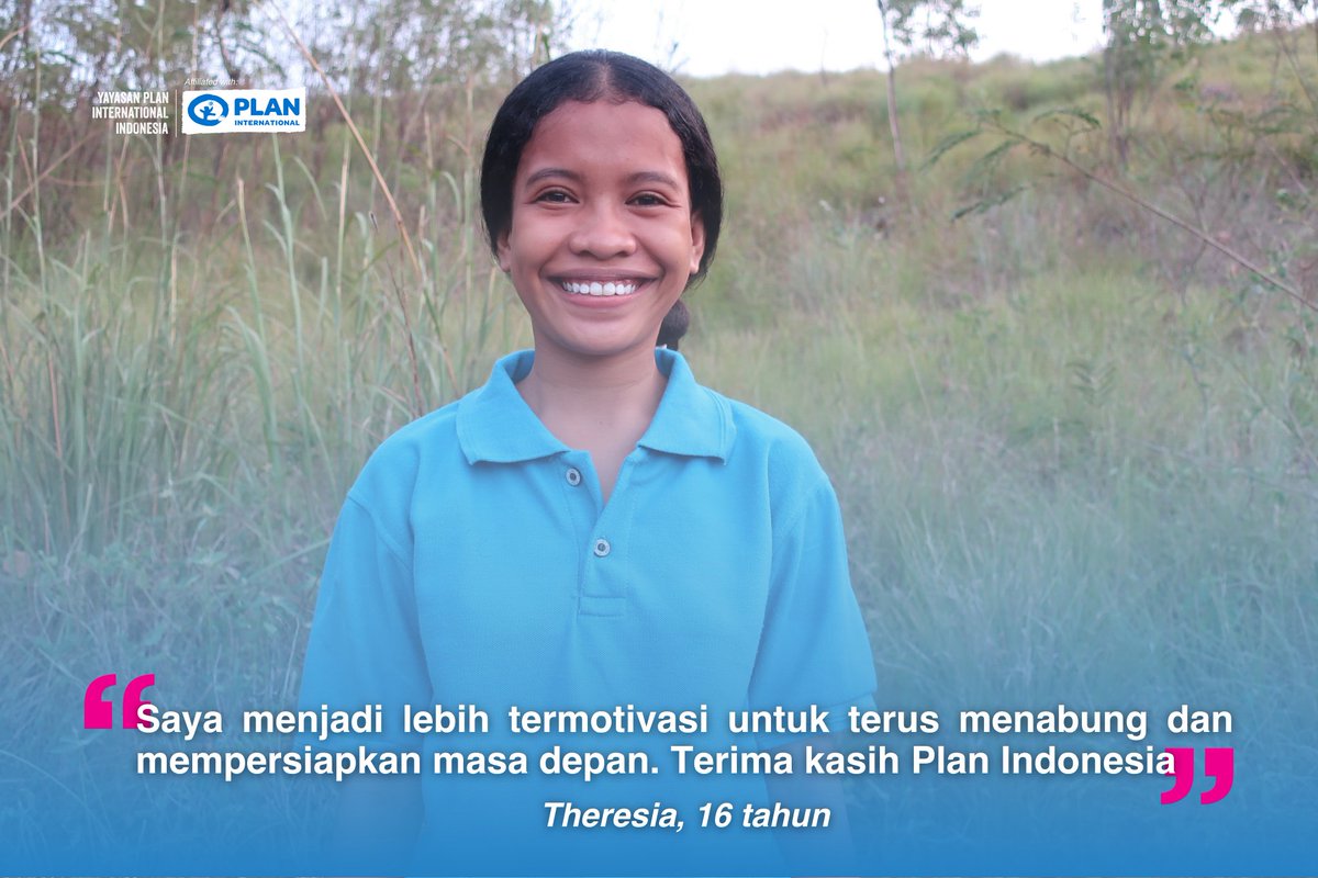 Yayasan Plan International Indonesia on Twitter: "Ini dia cerita Theresia, salah satu anak ...
