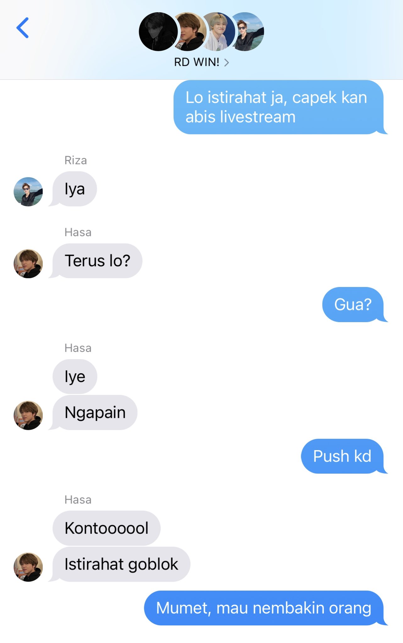 Bibi | the winner update on Twitter: "nomin short au; — the winner — si kapten pro-player team ...