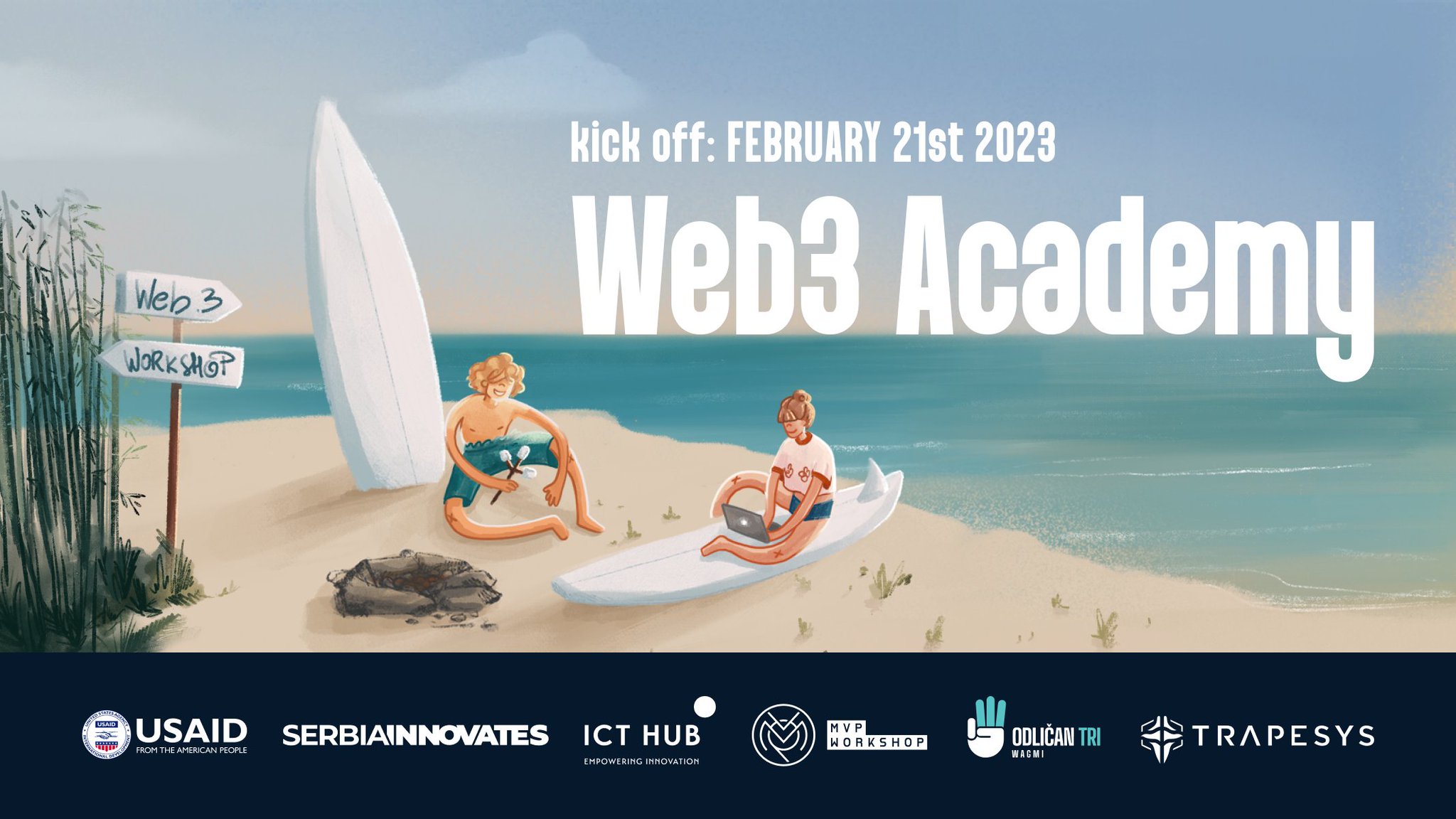 Trapesys on Twitter: "We are thrilled to announce our participation in the Web3 Academy! 🏄‍♀️ We ...