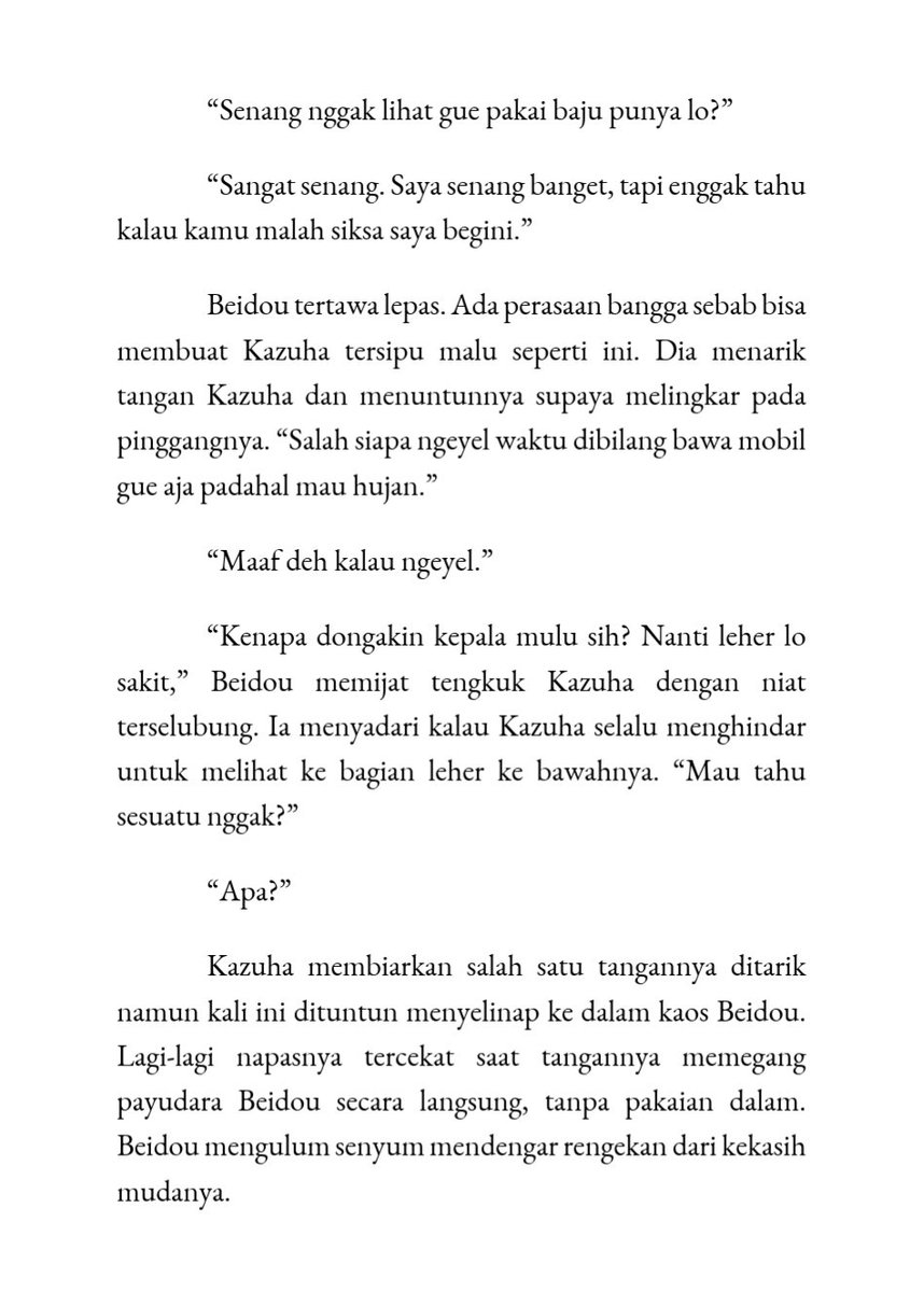 TOPUP MURAH 📌 PAKE CW TW YANG BENAR on Twitter: "lokal-modern fic! kazubei , beikazu cw ...