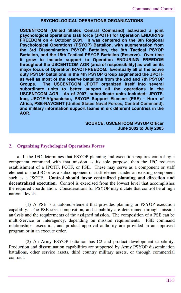 1. Psychological Operations - (Psyops) 10 January 2010 "This publication has been prepared under ...