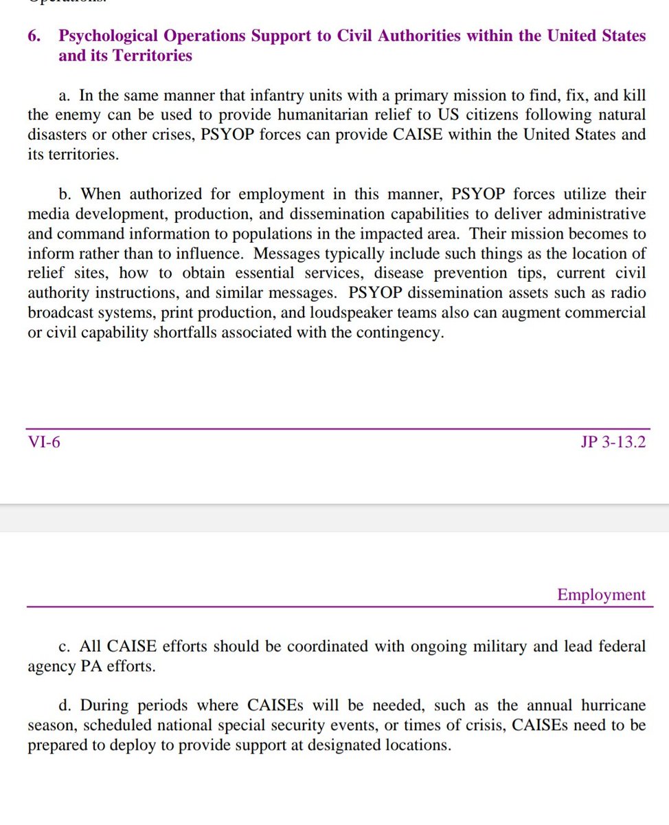 1. Psychological Operations - (Psyops) 10 January 2010 "This ...