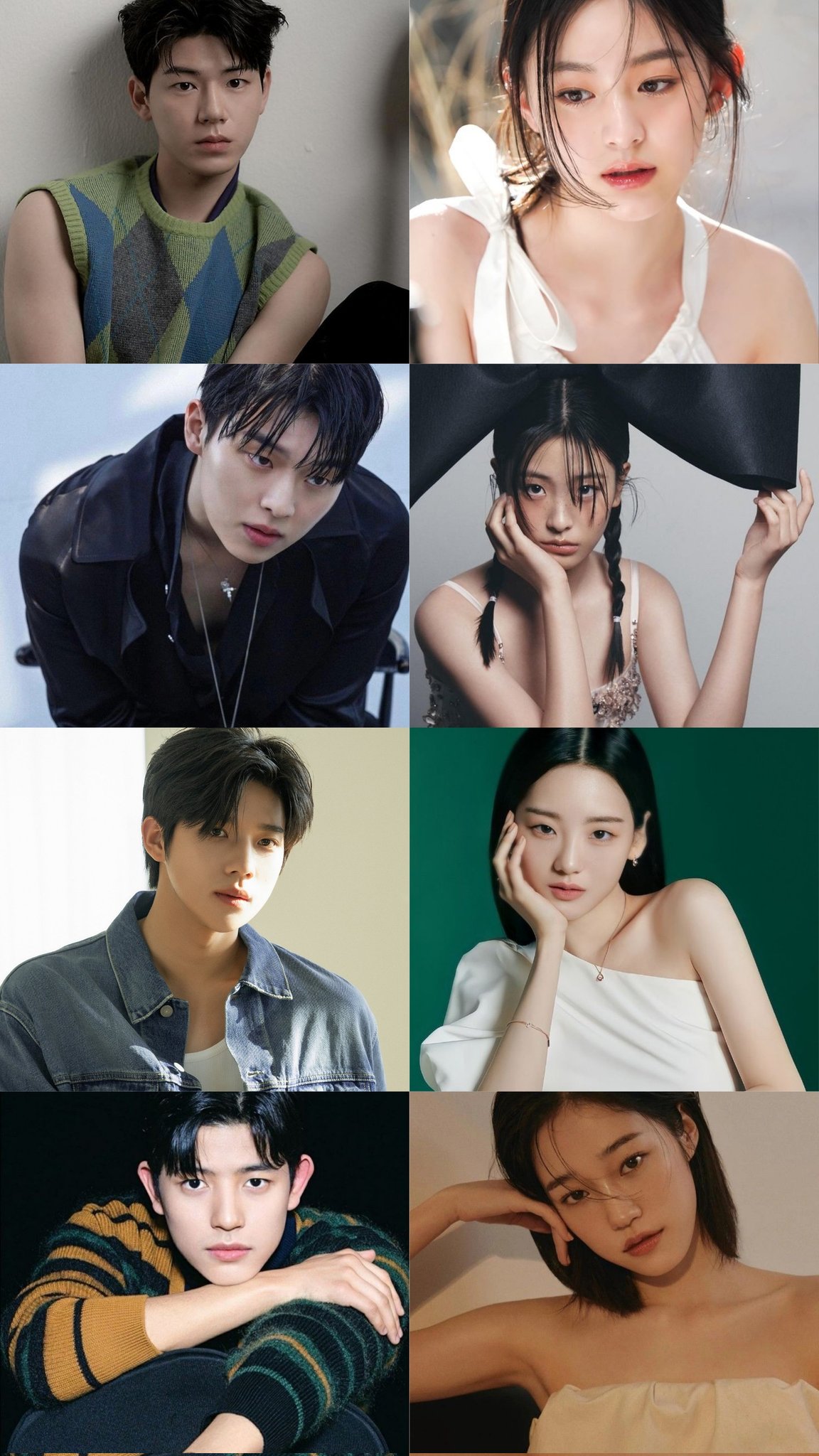 K-Drama Menfess on Twitter: "•KDM• dari aktor/aktris muda yg lagi naik daun di bawah, mana yg ...