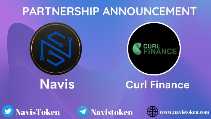 CurlFinance on Twitter: "📢Following Partnership with @NavisToken. A random winner will stand a ...