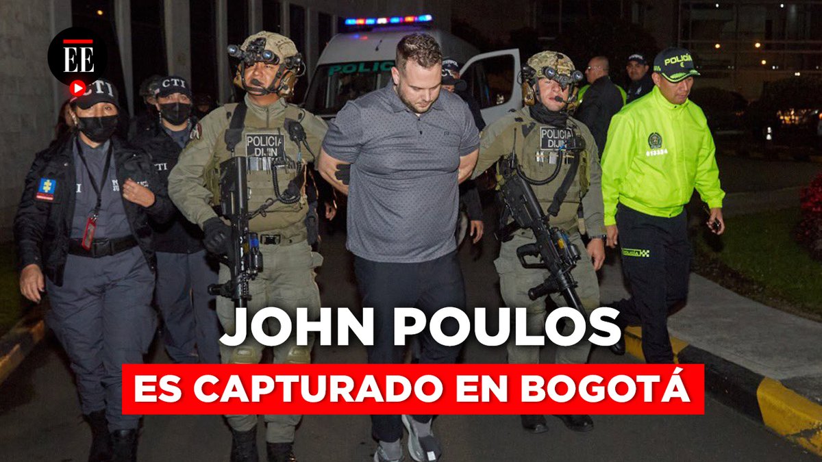 VIDEO Así fue la captura de John Poulos, presunto feminicida de ...