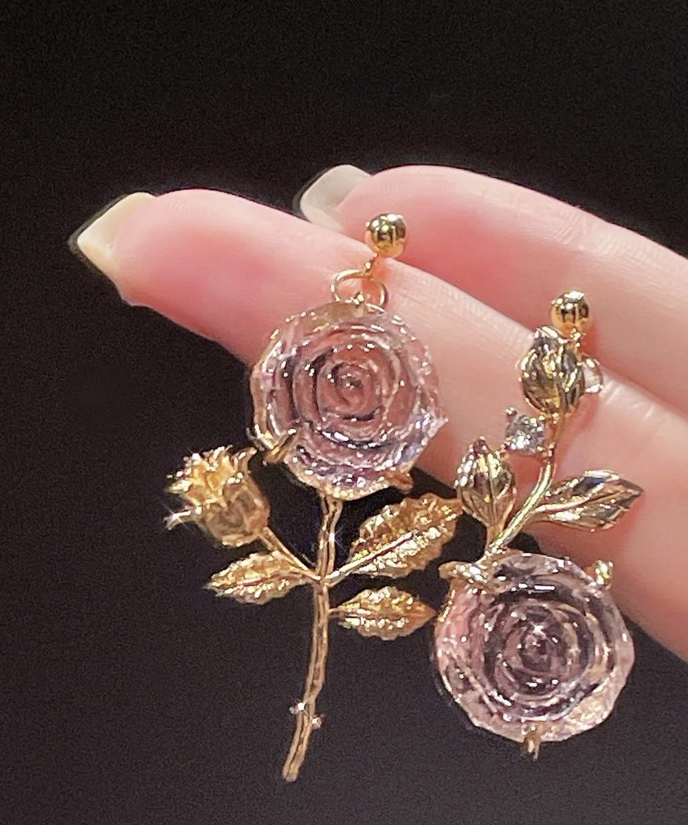 Mirai 🌱🌸 OPALE on Twitter: "RT @piinkifairy: rose earrings"