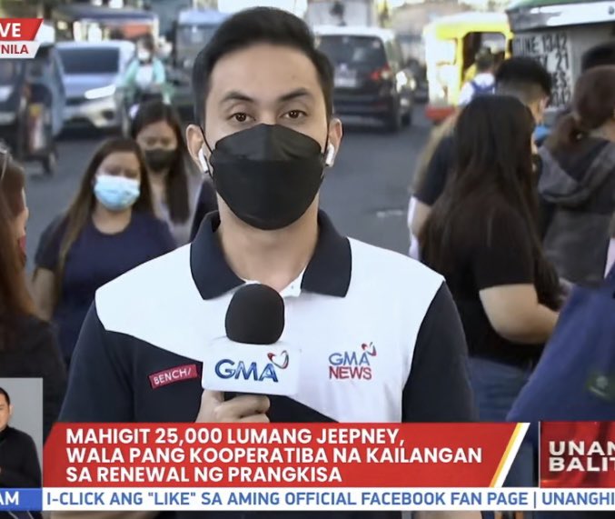 mark geronimo on Twitter: "good morning din po sa reporter ng GMA na yan ingat ka po"