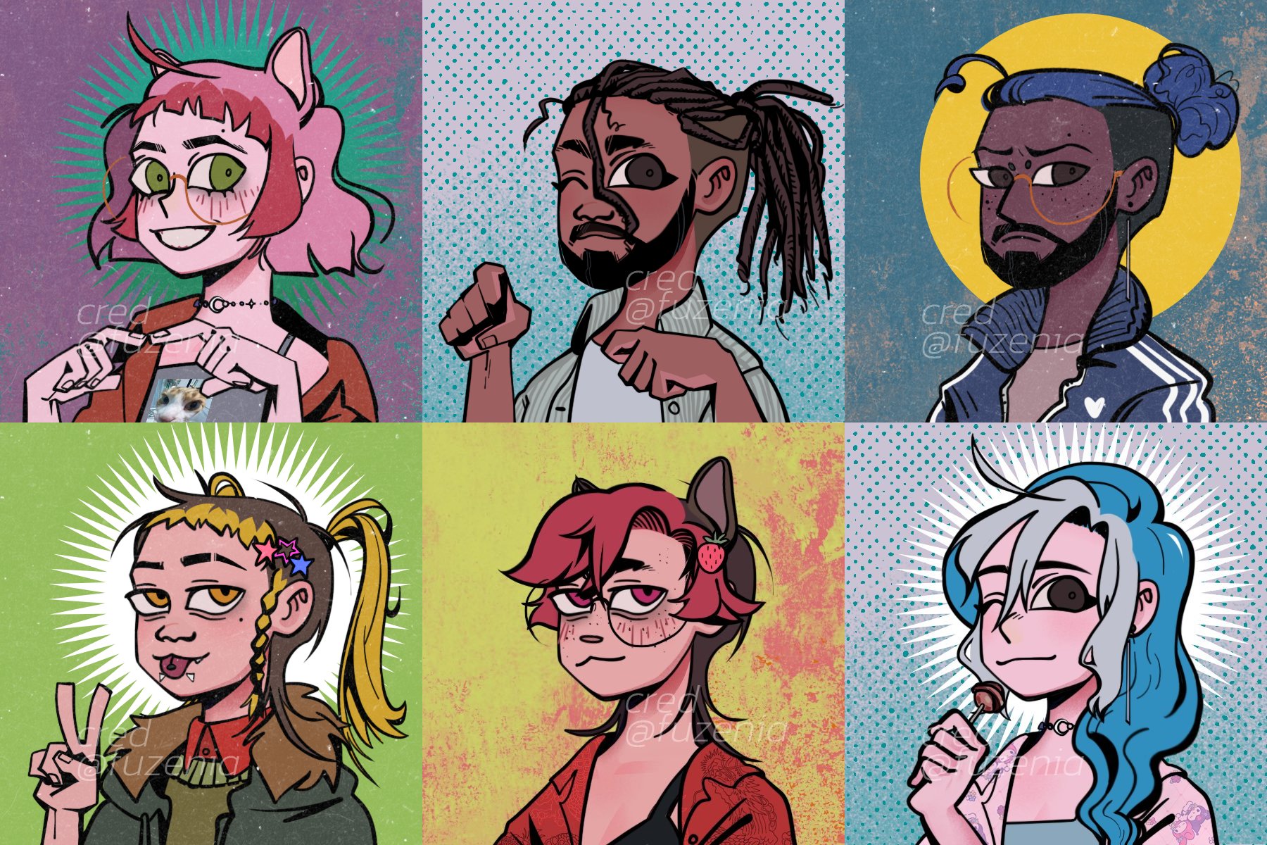 fuz commissions open on Twitter: "finally finished the picrew i was obsessed with making ...